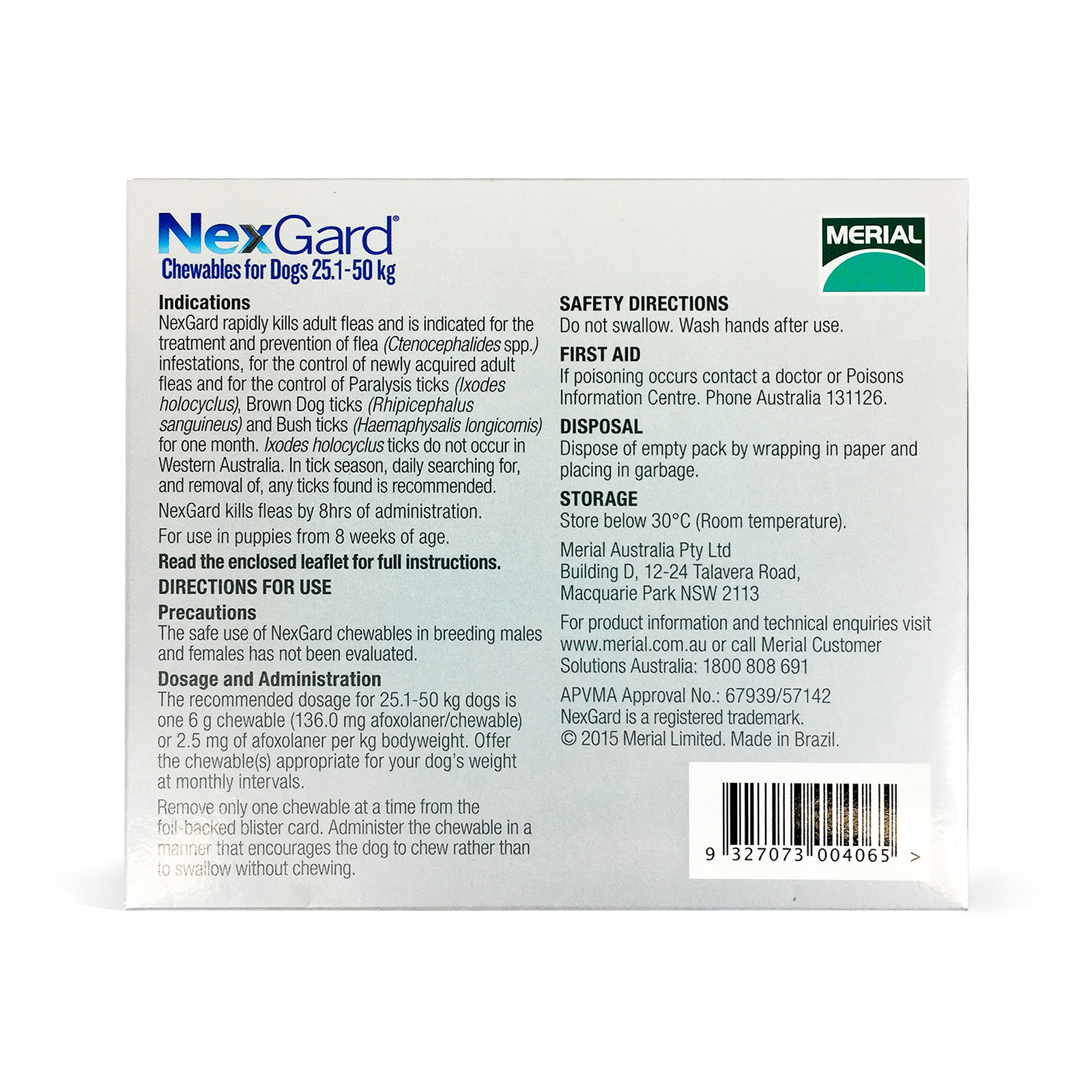 Nexgard for Dogs | Nexgard Flea and Tick Chew | Nexguard | Free Shipping