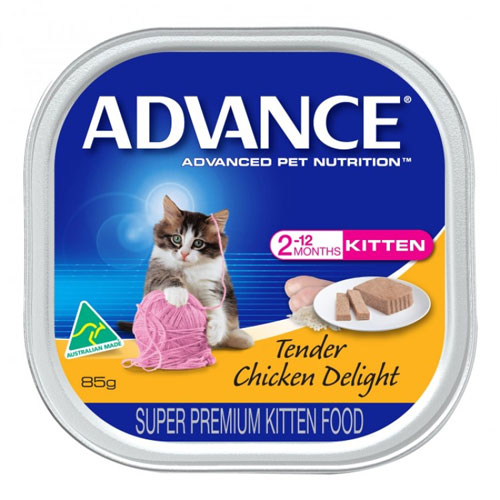 Advance Kitten with Tender Chicken Delight Cans 85 Gm - $18.74
