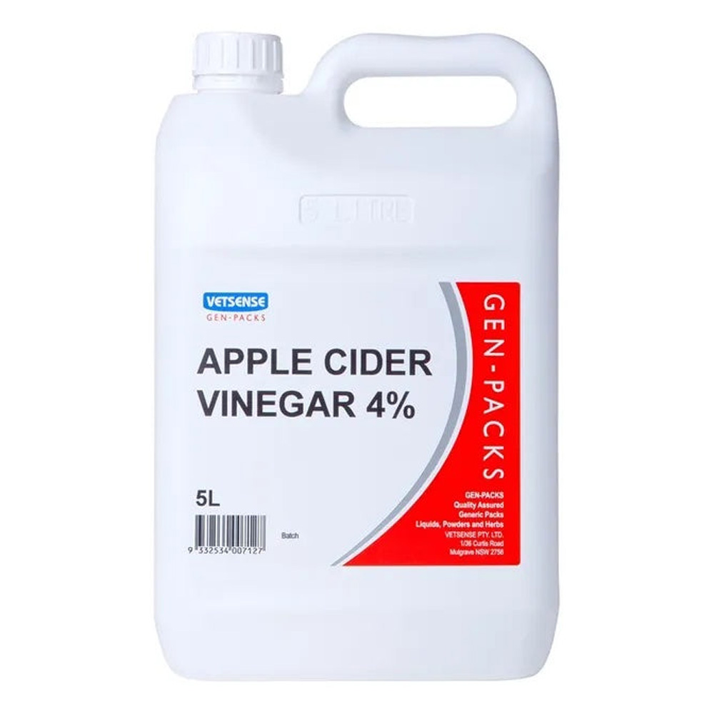 Buy Vetsense Gen-Pack Apple Cider Vinegar 4% Animal Feed Supplement Online