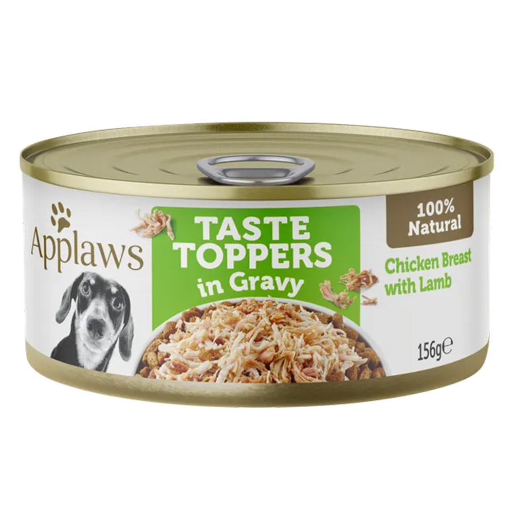 Applaws Taste Toppers in Gravy Chicken Breast with Lamb for Dogs