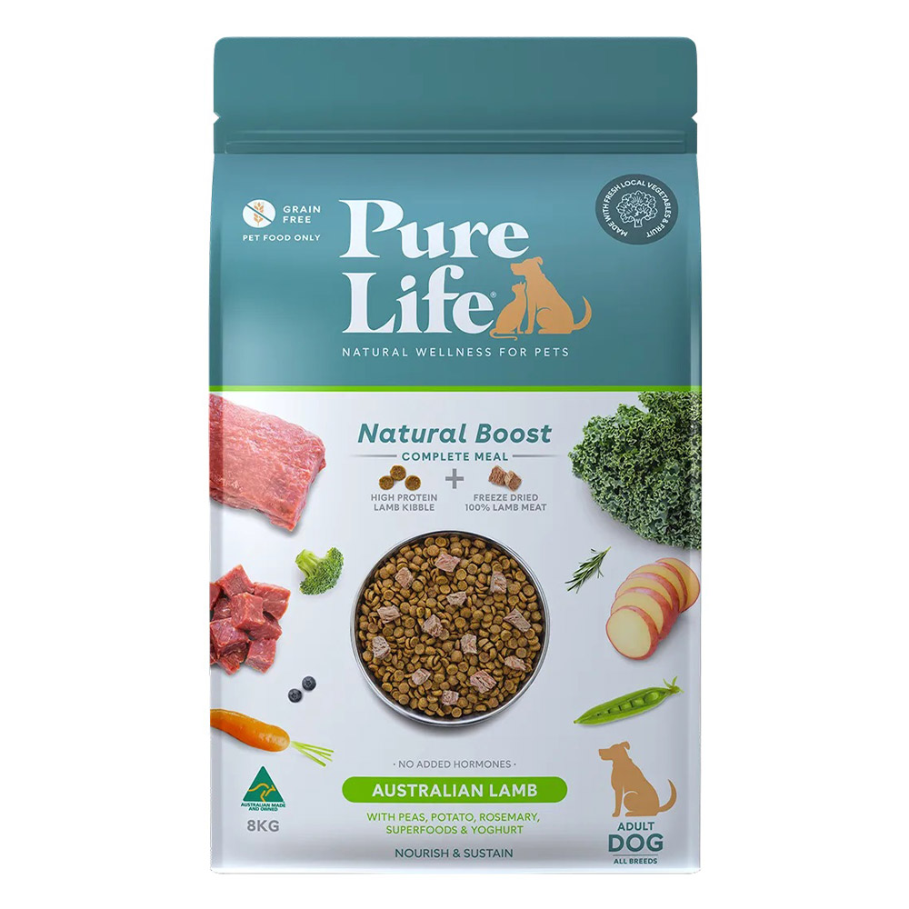 Pure Life Natural Boost Lamb Adult Dog Food