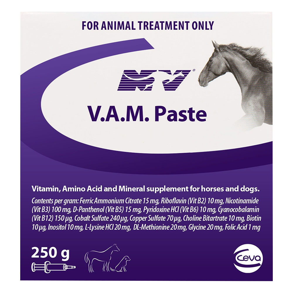 Buy Ceva NV V.A.M Paste Supplement for Horses and Dogs Online