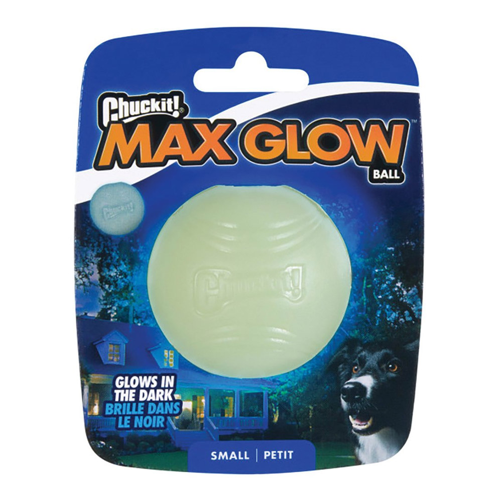 Chuckit Max Glow Ball Dog Toy Online | VetSupply