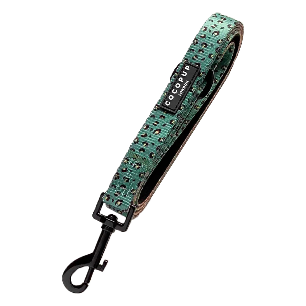 Buy Cocopup London Lead for dogs Khaki Leopard Online