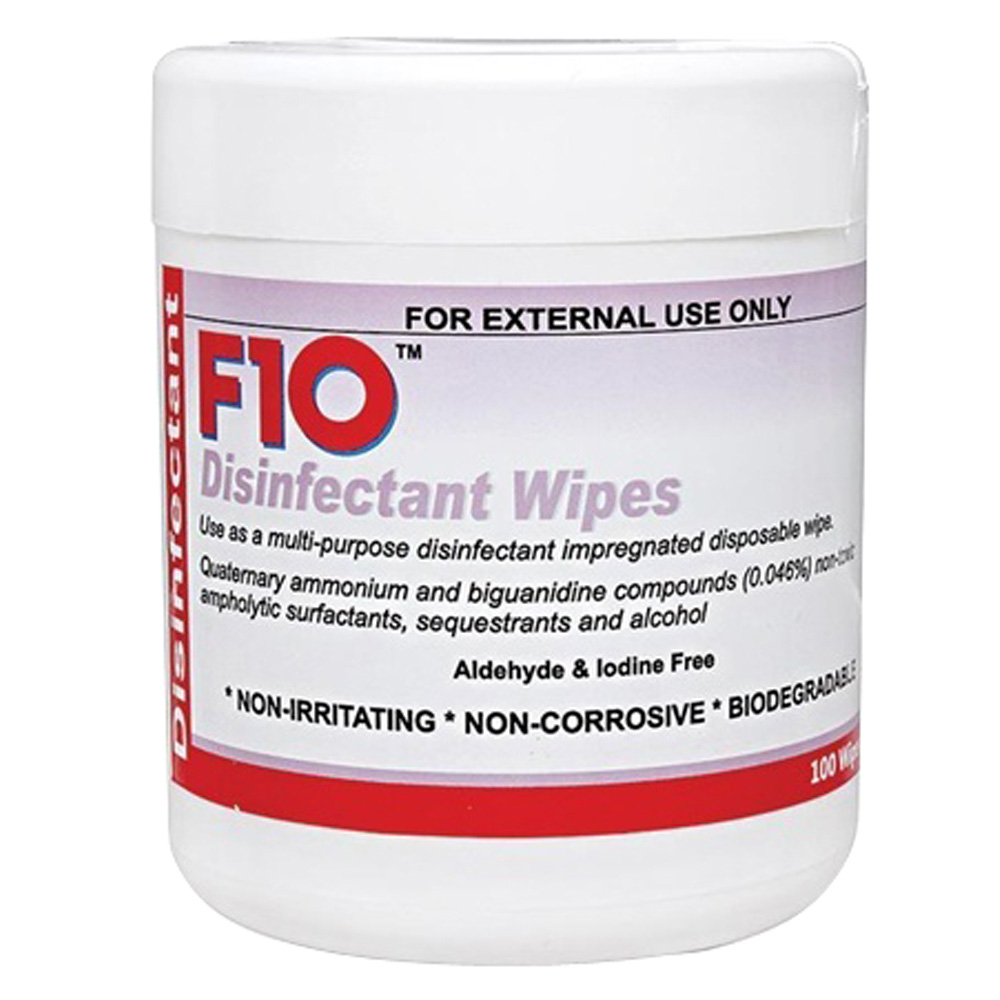 Buy F10 Disinfectant Wet Wipes 100 Online