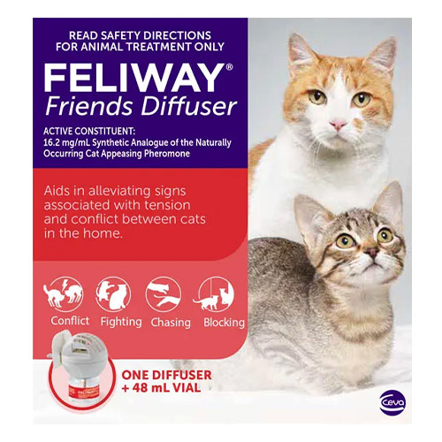 Buy Feliway Friends Diffuser + Refill for Cats & Kittens 48ml Online