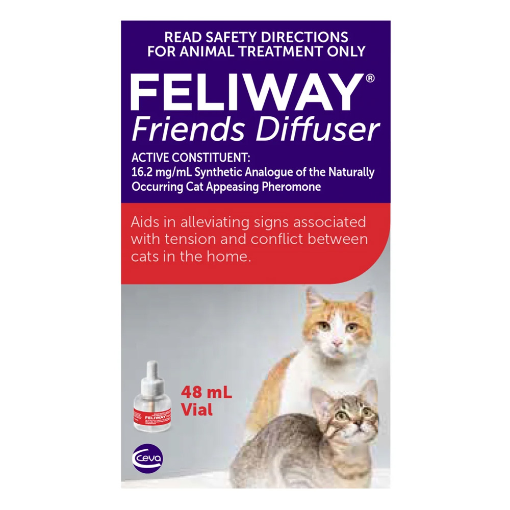 Buy Feliway Friends Diffuser Refill for Cats & Kittens 48ml Online