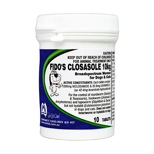Fido's Closasole Broadspectrum Wormer For Dogs & Cats | Fido's ...