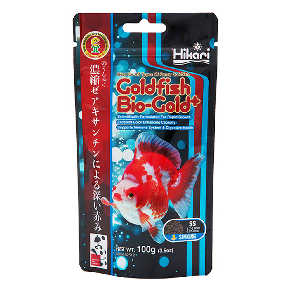 Buy Hikari Goldfish Bio-Gold+ Color Enhancing Fish Food Sinking - Small ...