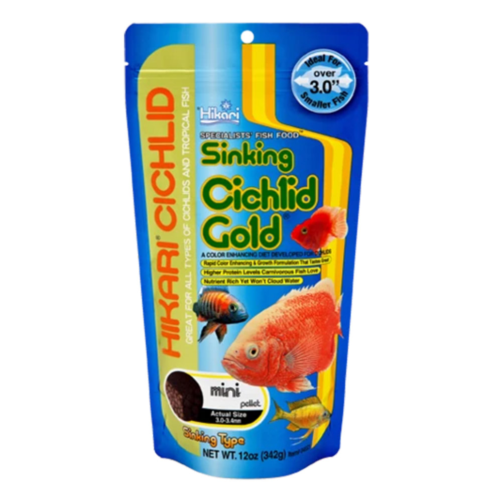 Buy Hikari Cichlid Gold Sinking Fish Food - Mini 342 gm Online