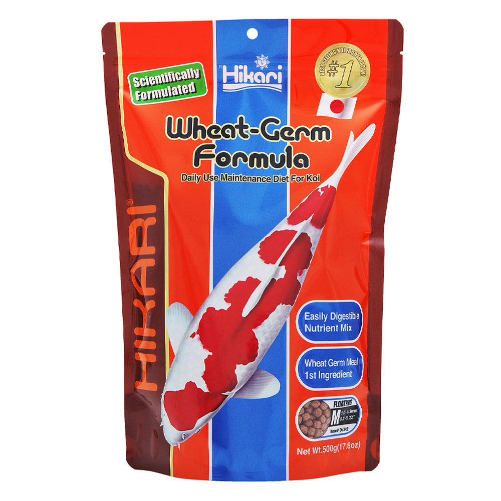 Buy Hikari Wheat-Germ Formula Daily Use Maintenance Koi Fish Food ...