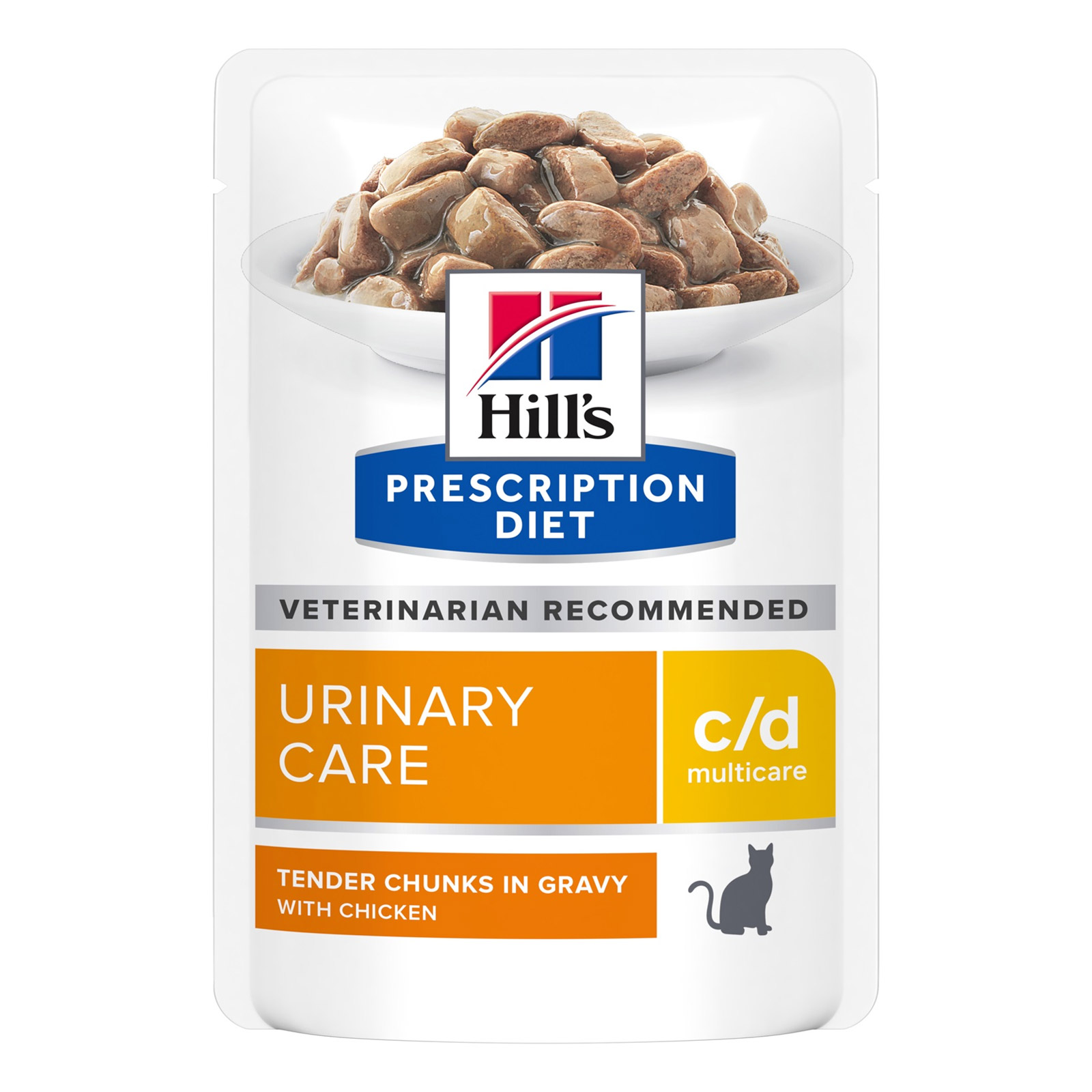 Buy Hill's Prescription Diet c/d with Chicken Cat Wet Pouch Online