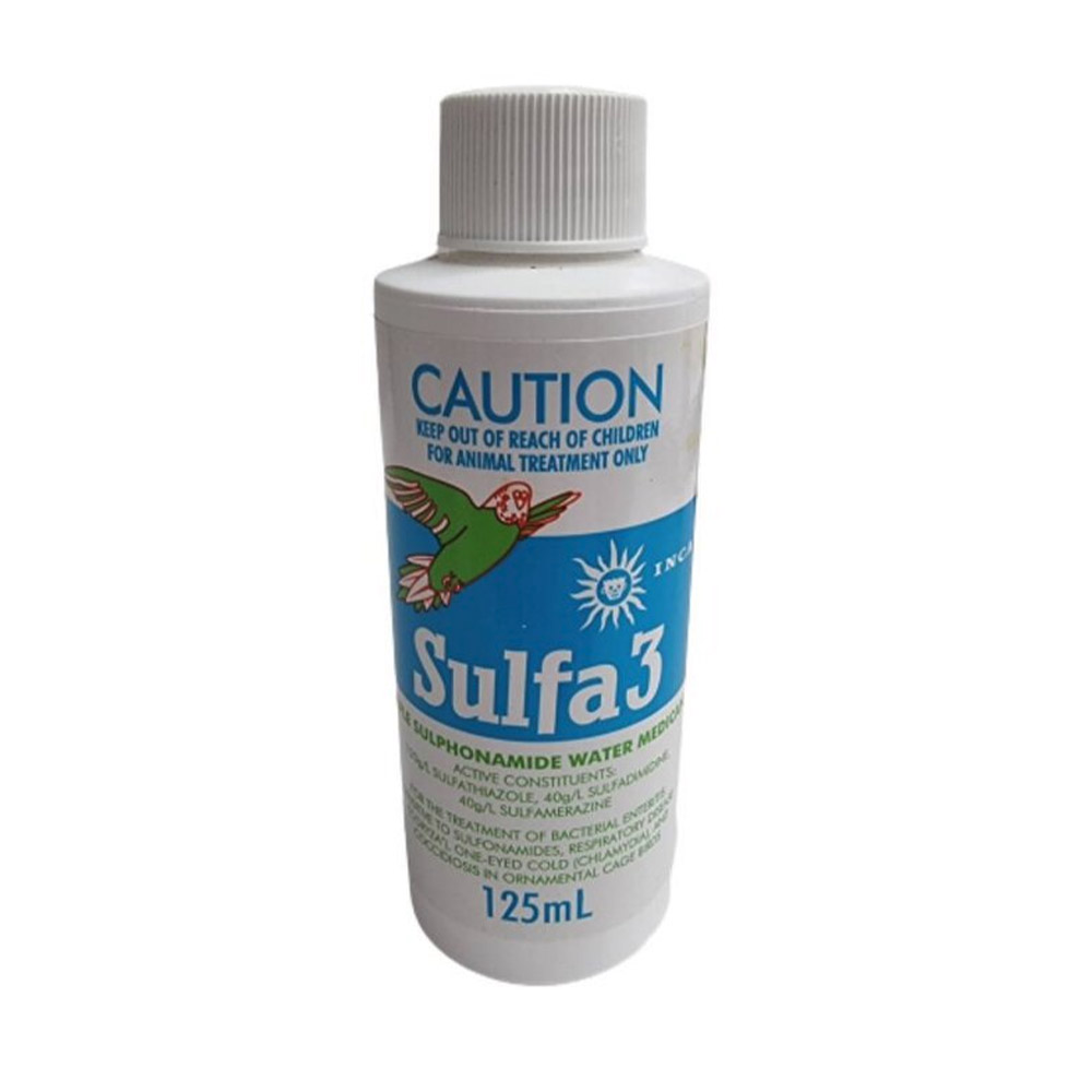 INCA Sulfa 3 Bird Water Medicant