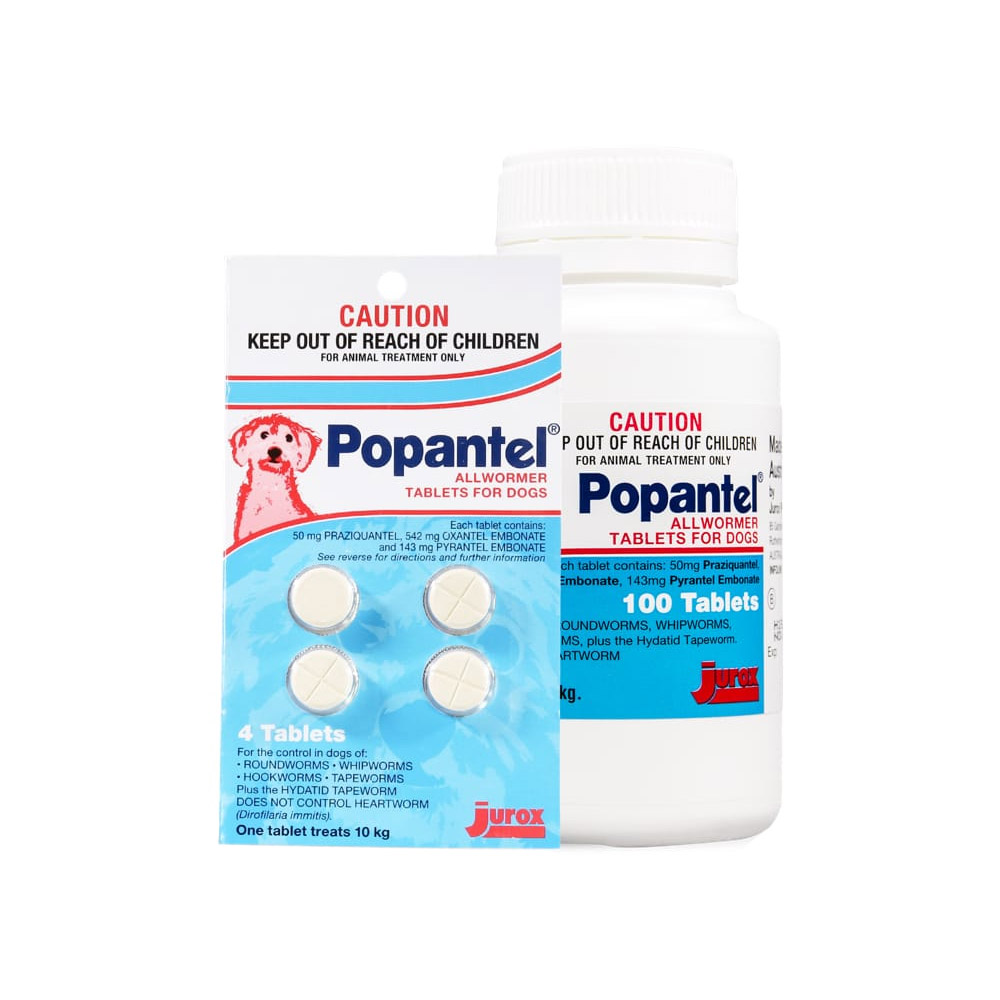 Buy Popantel Allwormer Tablets For Dog
