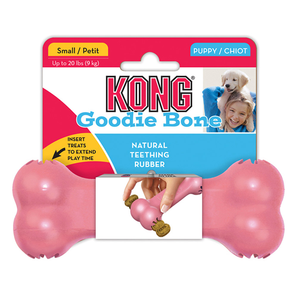 Buy KONG Goodie Bone Natural Teething Rubber Puppy Toy for Dogs Online