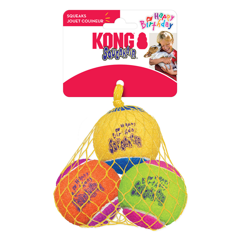 Buy KONG SqueakAir Birthday Squeaker Toy for Dogs - Balls Online
