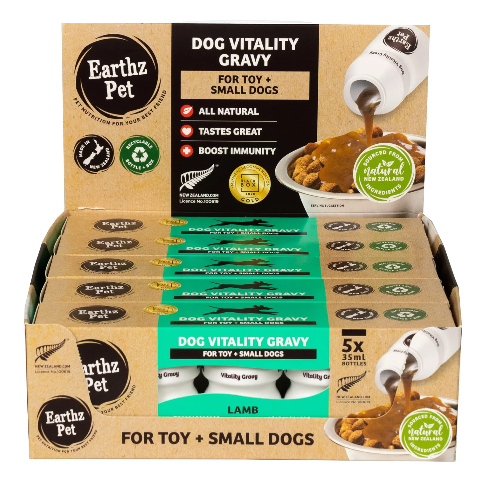 Earthz Pet Free Range Lamb Vitality Gravy For Toy And Small Dogs