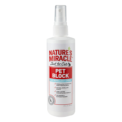 Buy Nature's Miracle Pet Block Repellent Spray for Cats Online
