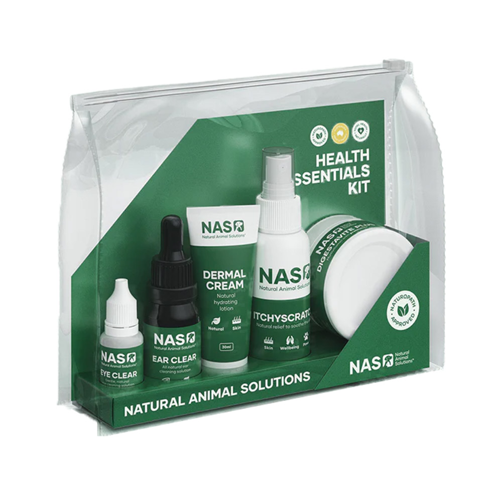 Buy Natural Animal Solutions (NAS) 5 Piece Health Essentials Kit for ...