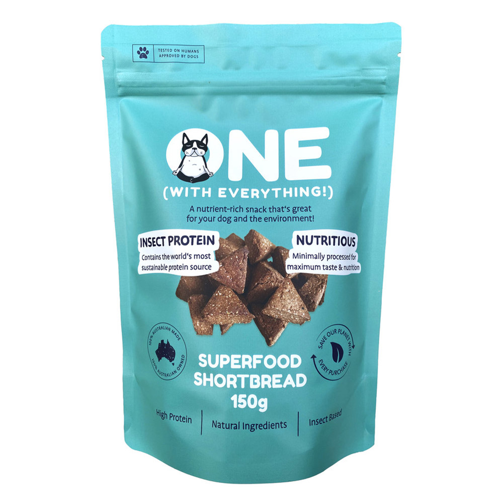 ONE (With Everything!) - Protein Superfood Shortbread for Dogs