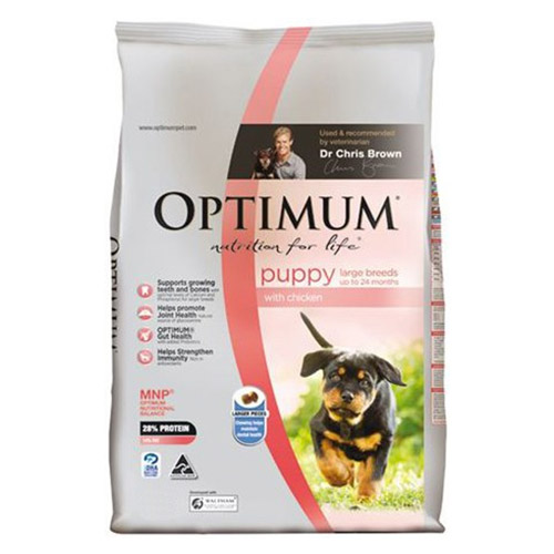 Buy Optimum Puppy Large Giant Breed Dry Dog Food Chicken Online