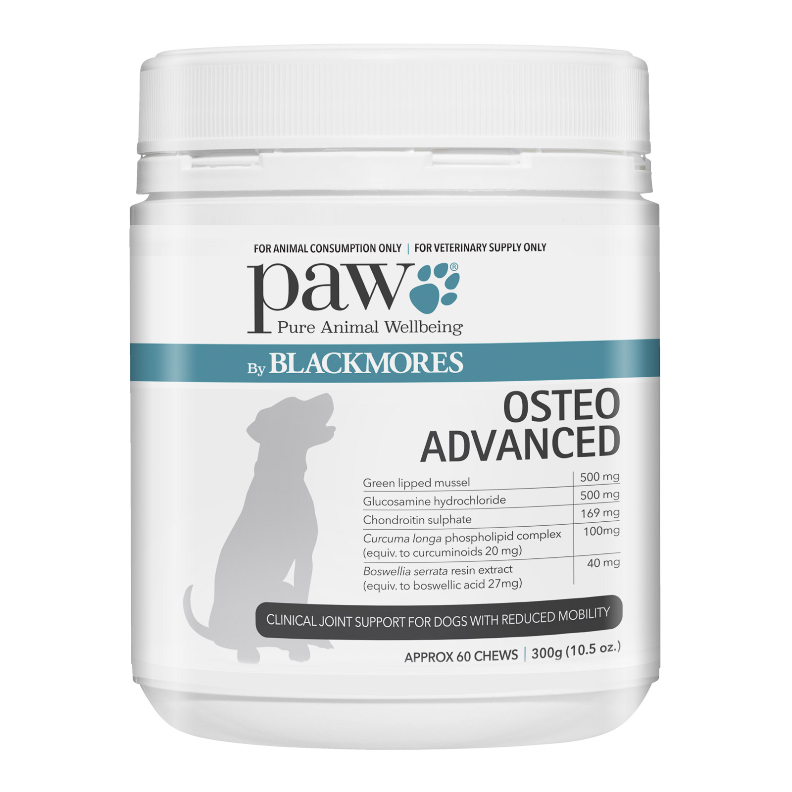 Buy PAW OsteoAdvanced Joint Care Chews 300 Gms Online