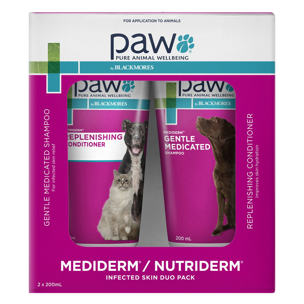 PAW Medi NutriDerm Duo Pack for Dogs - Skin and Coat Health Bundle ...