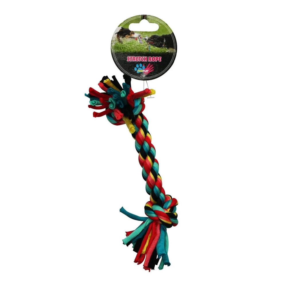 Buy Paw Play Stretch Rope Bone Online