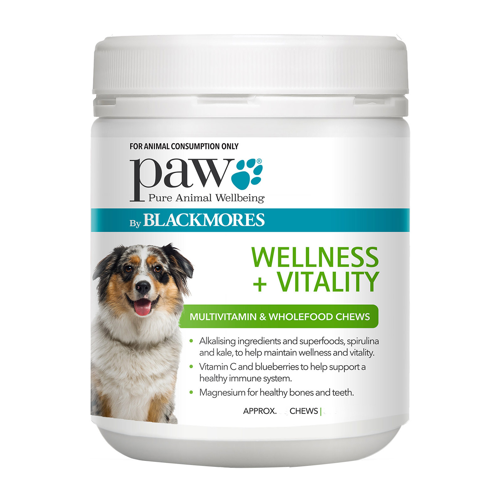 Buy PAW Wellness & Vitality Multivitamin Chews 300 gm` 1 Pack Online