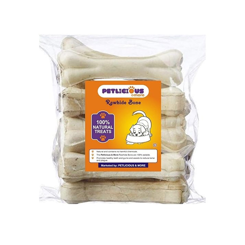 Rawhide Pressed Chew Dog Bone | Pet Food | VetSupply