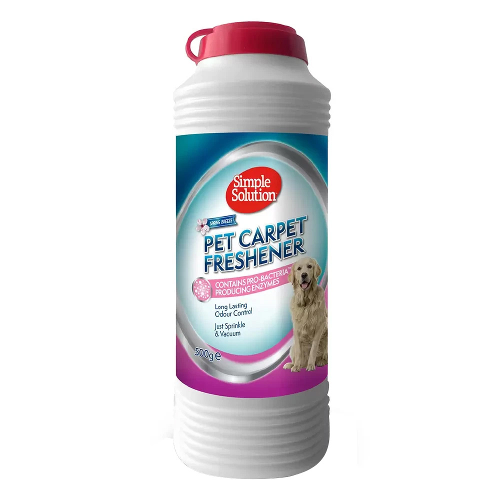 Buy Simple Solution Pet Carpet Freshener Spring Breeze Powder for Dogs Online