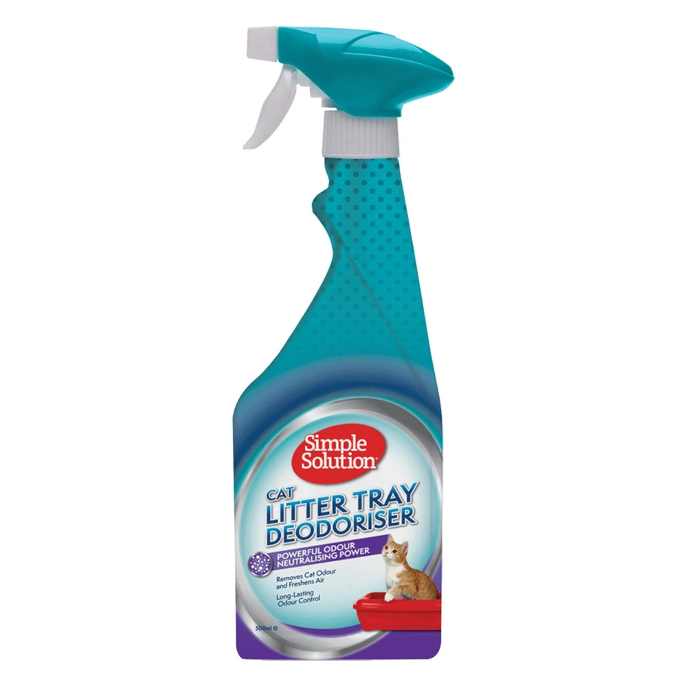 Buy Simple Solution Litter Tray Deodorizer Spray for Cats Online