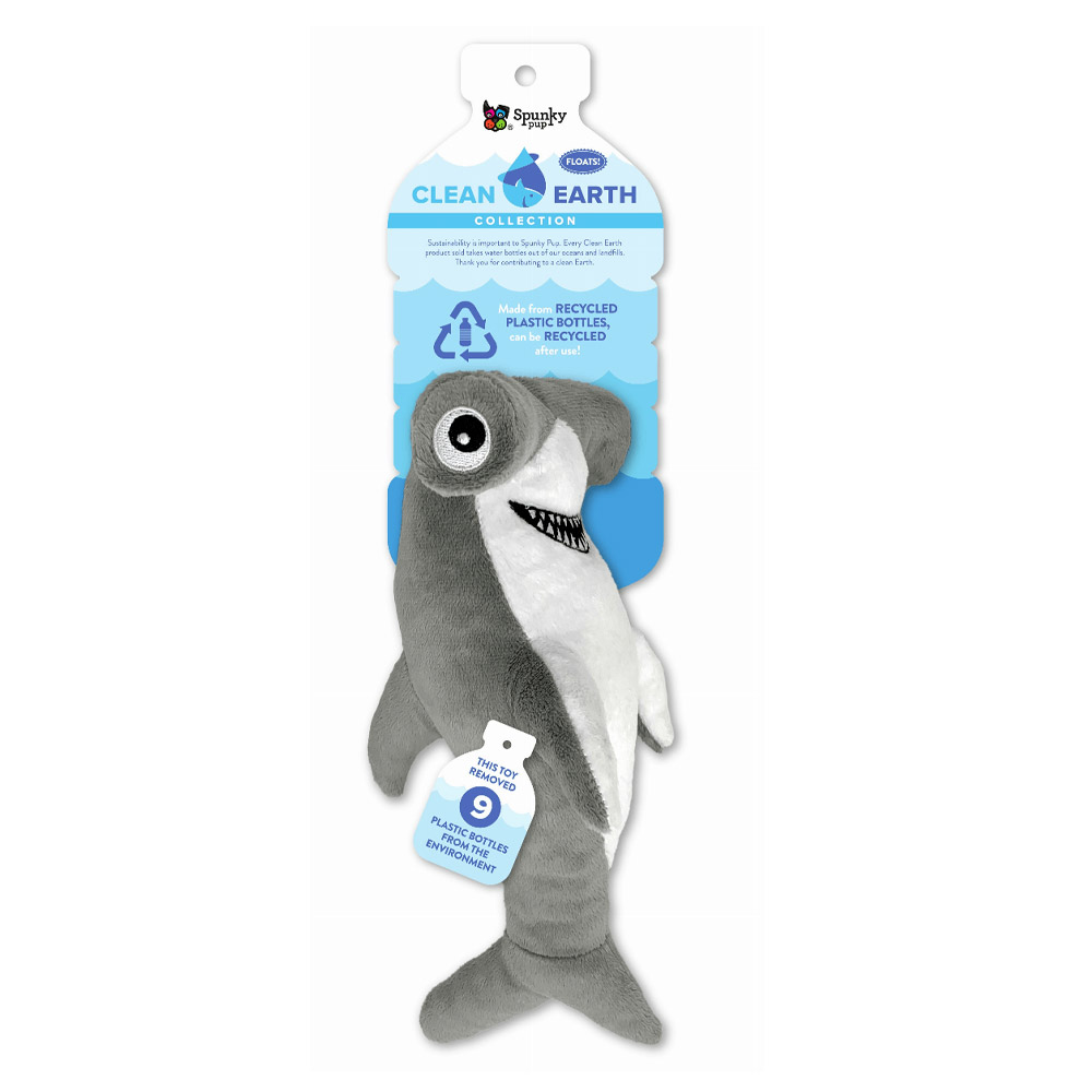 Buy Spunky Pup Clean Earth Hammerhead Shark Large Online