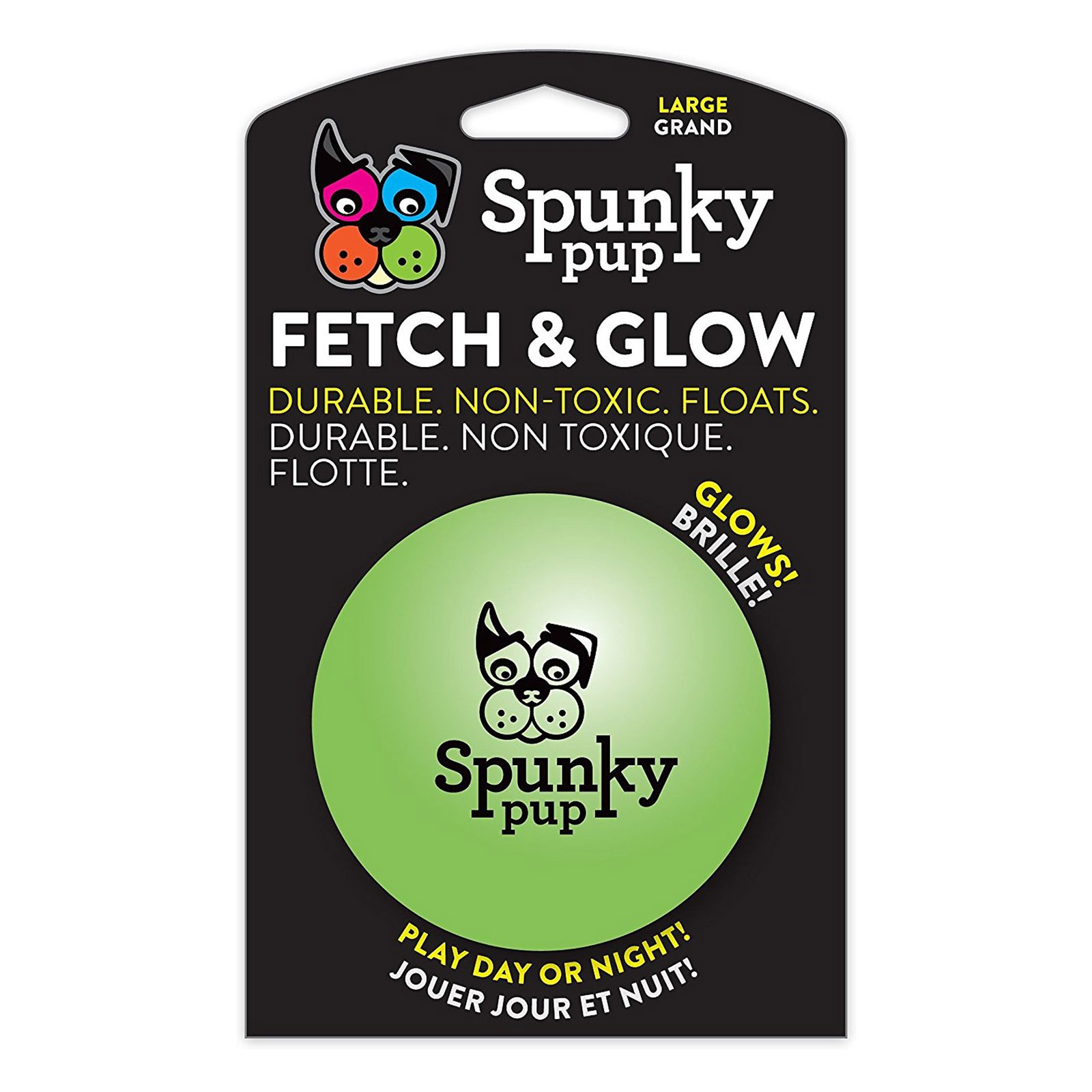 Buy SPUNKY PUP FETCH & GLOW BALL Large (9 cm) Online