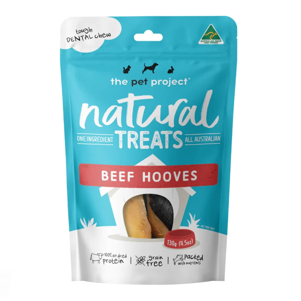Buy The Pet Project Natural Dog Treats Beef Hooves Online