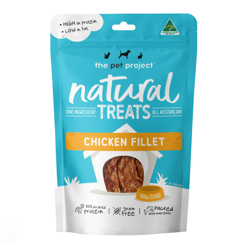 The Pet Project Natural Dog Treats - Chicken Fillet for Dogs