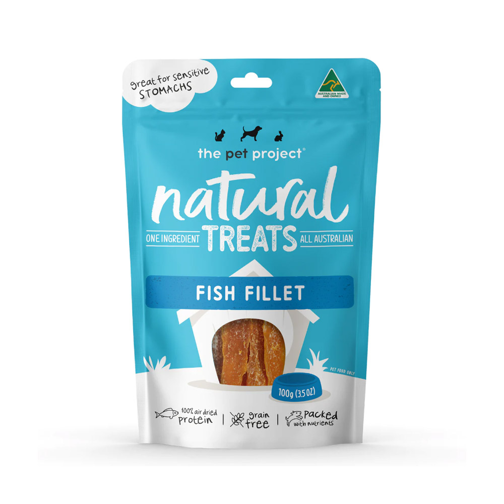 The Pet Project Dog Natural Treats - Fish Fillets | Pet Treats