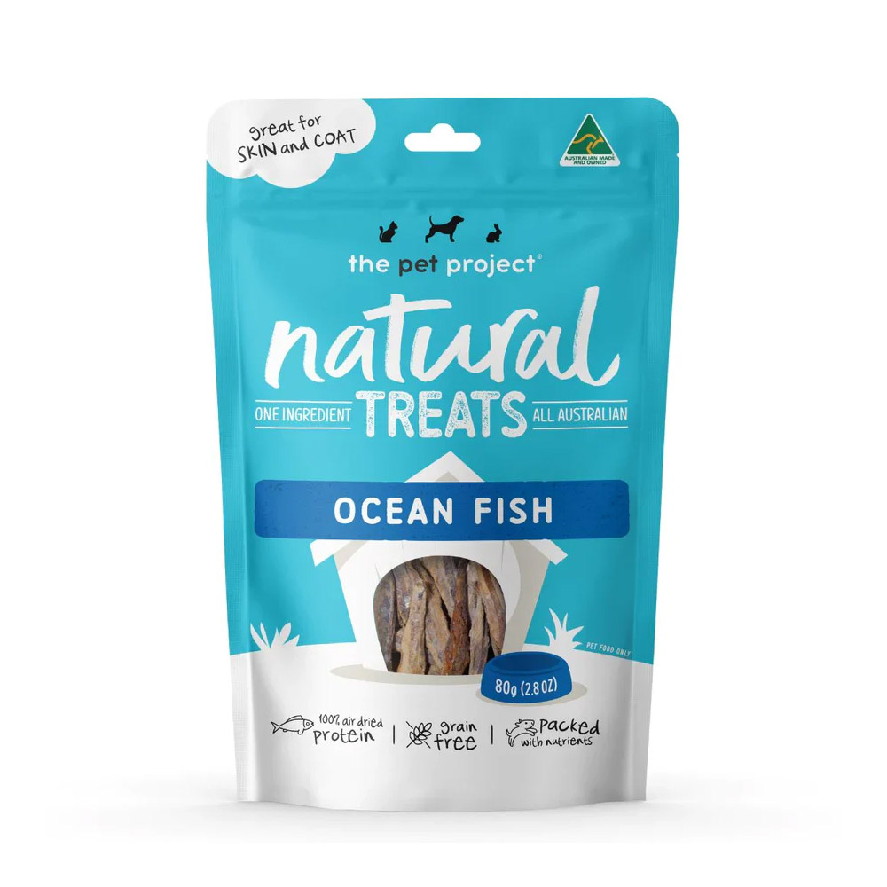 Buy The Pet Project Natural Treats - Ocean Fish Online