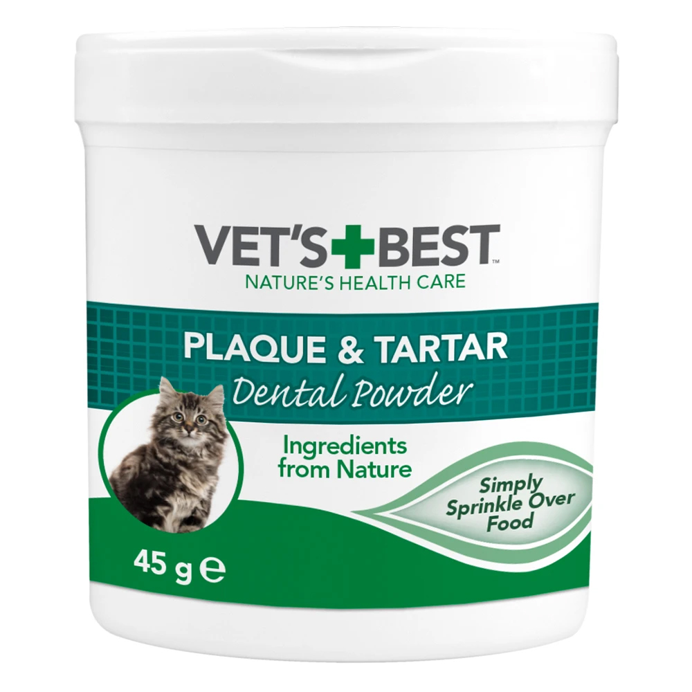 Buy Vet's Best Nature's Health Care Plaque & Tartar Dental Powder for ...