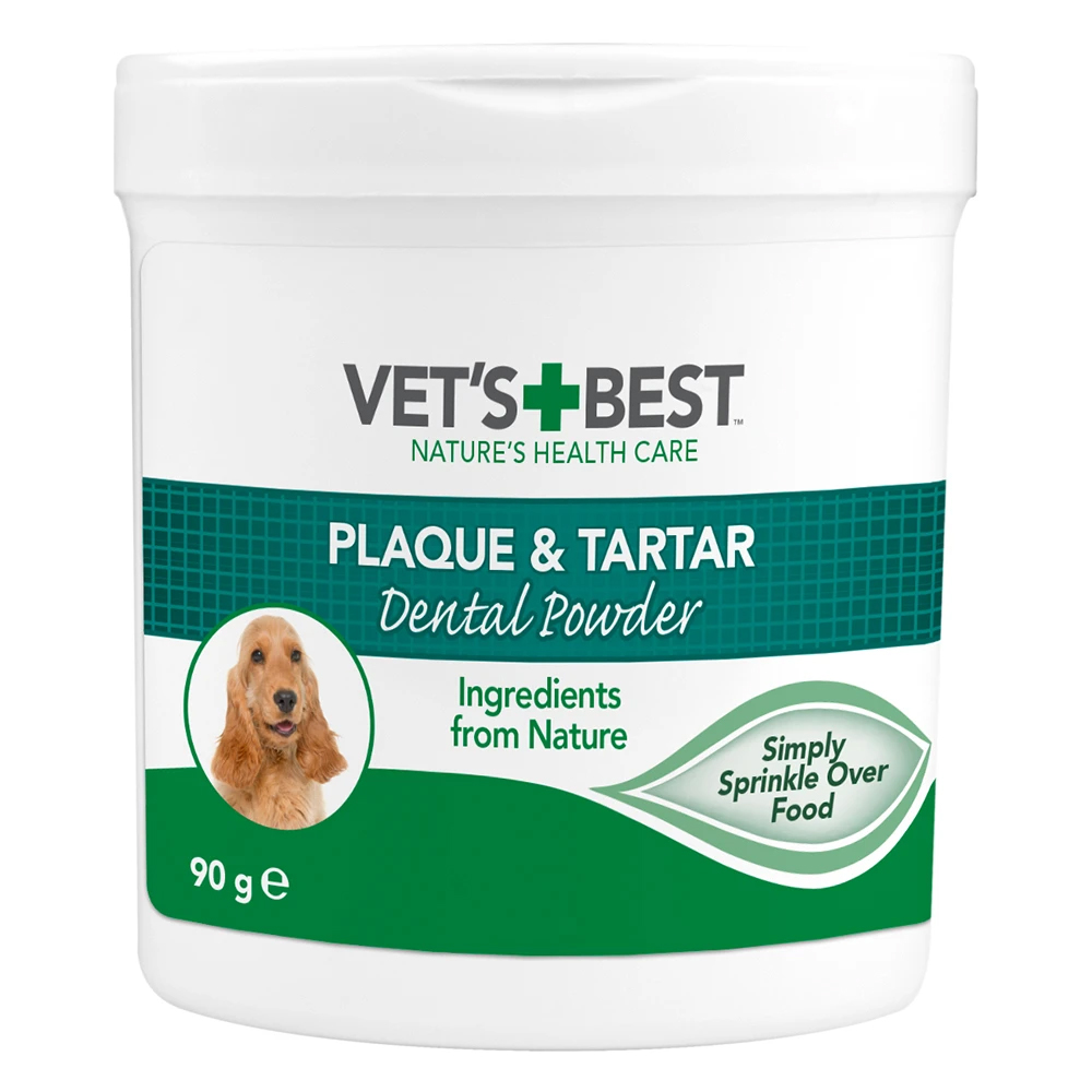 Buy Vet's Best Nature's Health Care Plaque & Tartar Dental Powder for ...