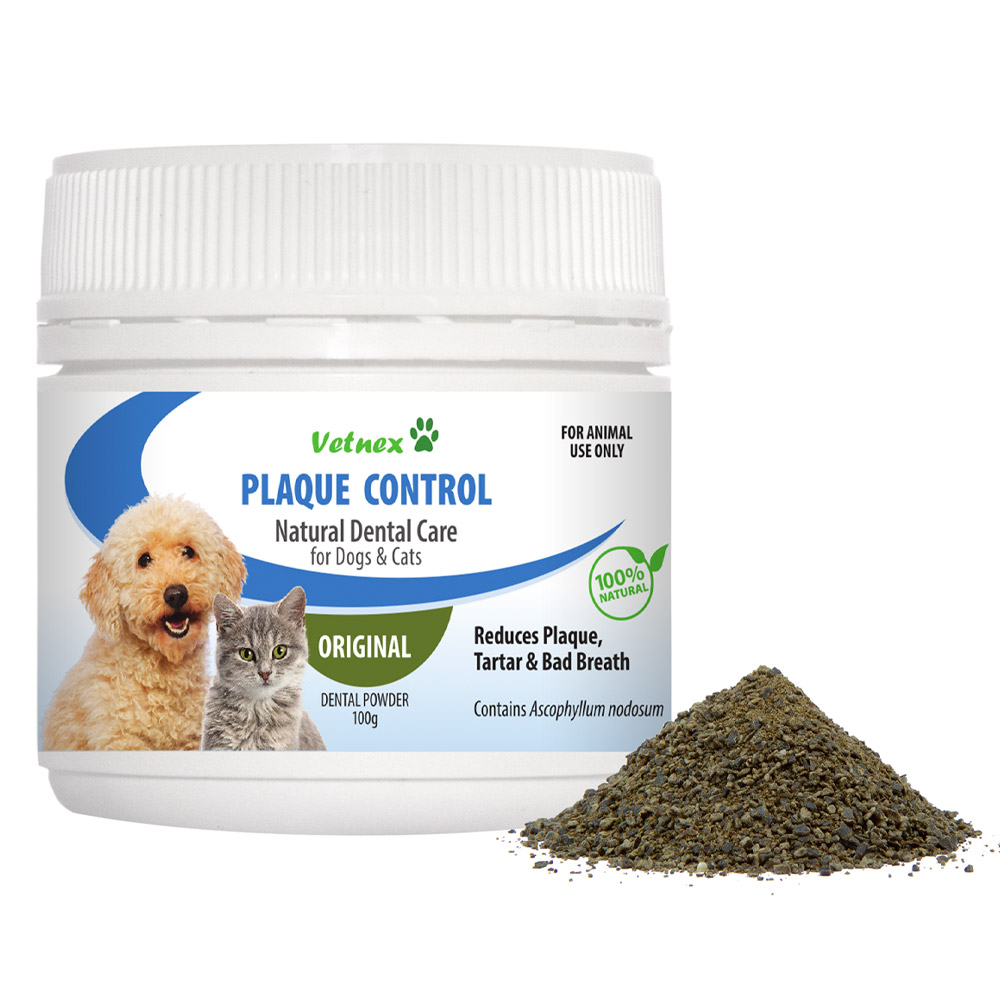 Vetnex Plaque Control Natural Dental Care Powder | VetSupply