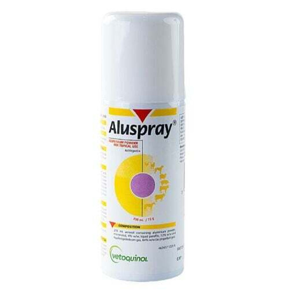 Buy Vetoquinol Aluspray Aero Wound Spray for Animals Online
