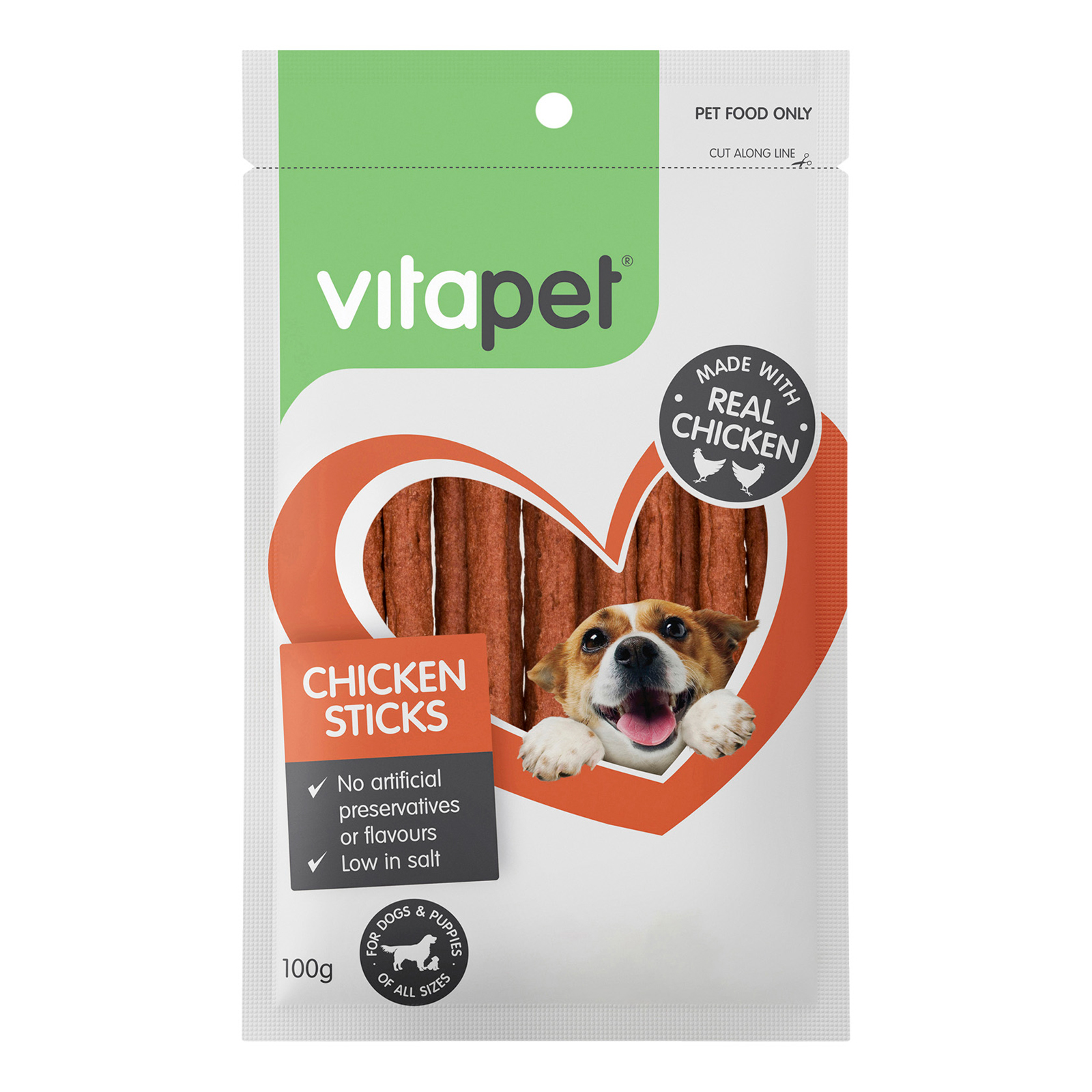 Buy Vitapet Chicken Sticks Dog Treats Online