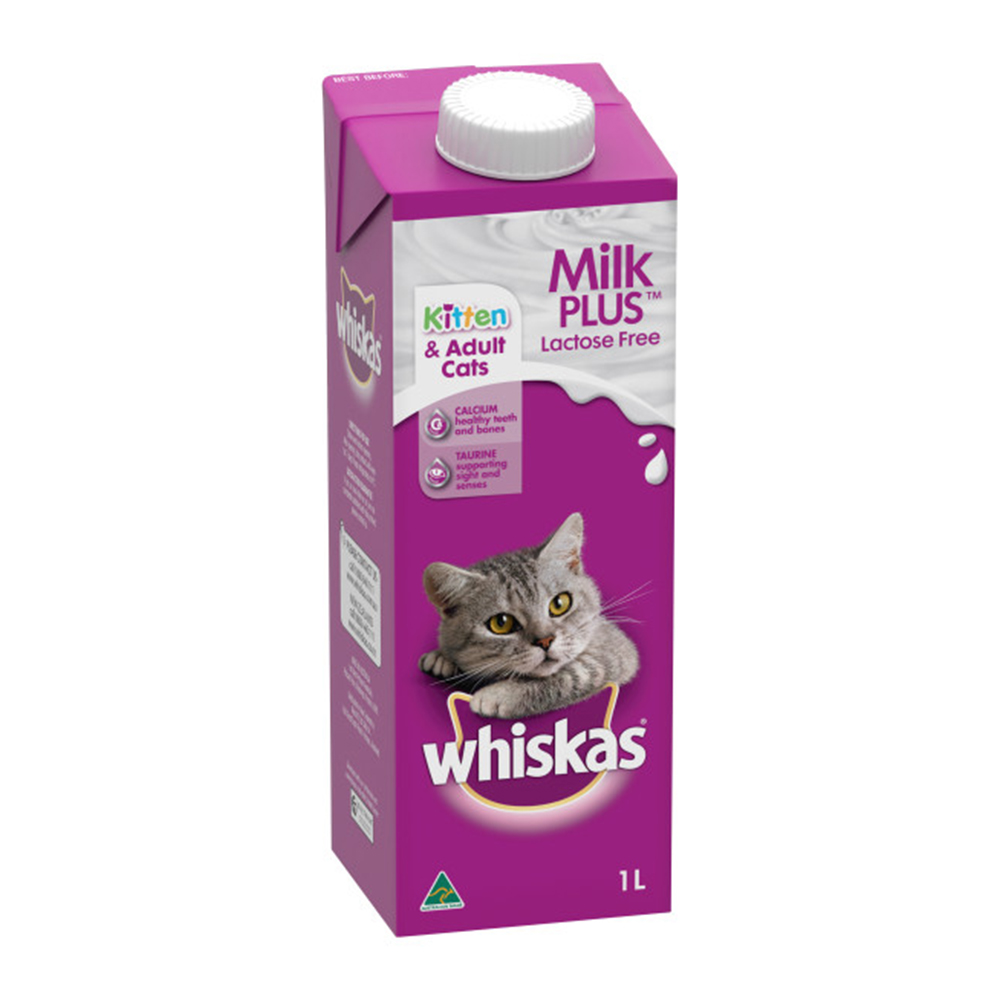Whiskas Kitten & Adult Cats Milk Plus Lactose Free
