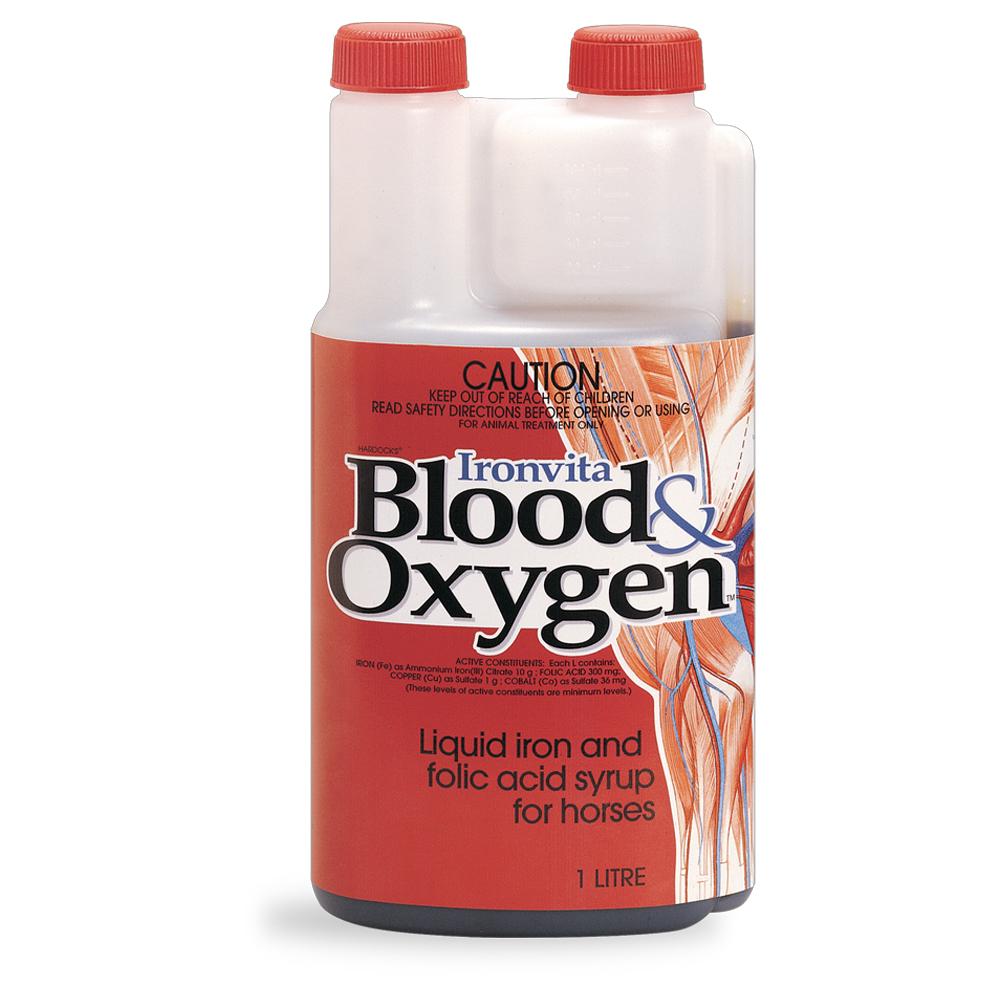 Buy IAH Ironvita Blood & Oxygen Syrup for Horse Online