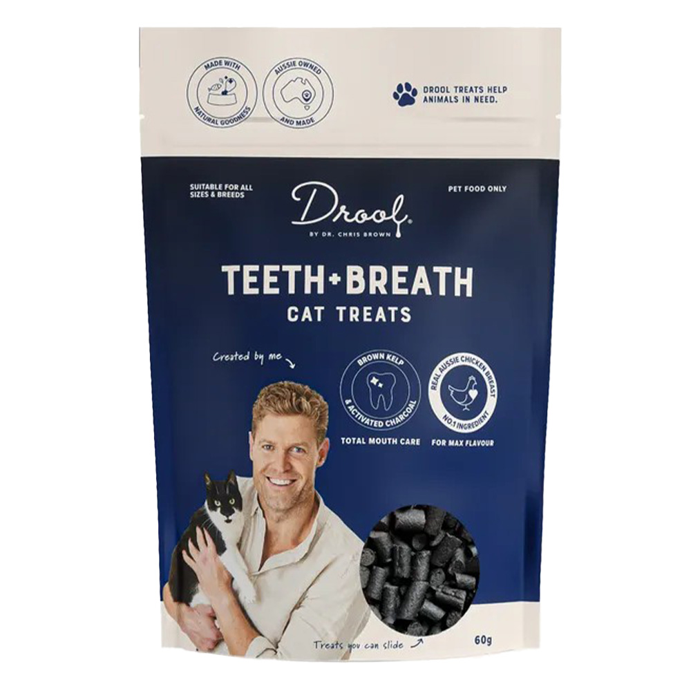 Drool Teeth & Breath Dental Treats for Cats Australia