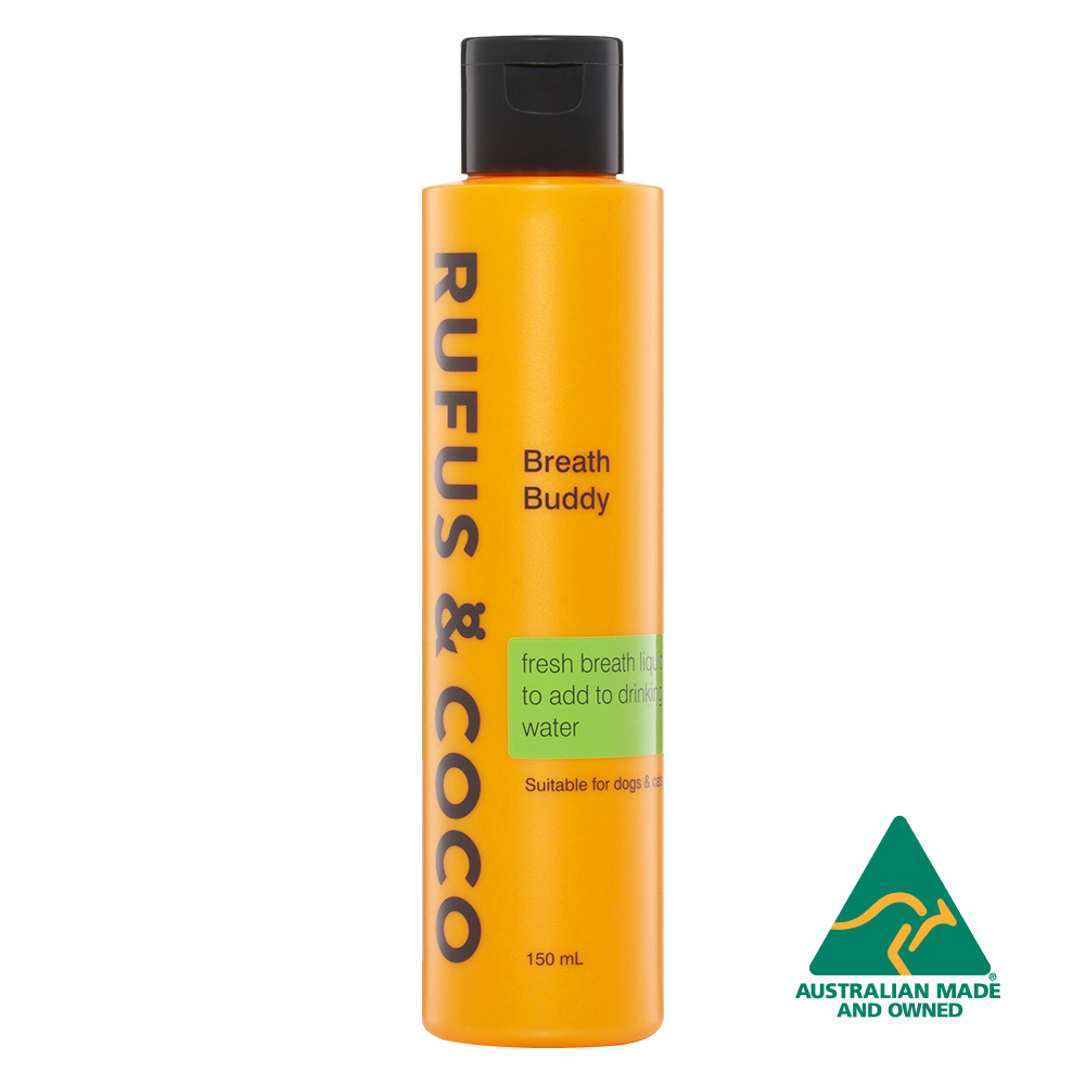 Rufus & Coco Breath Buddy Fresh Breath Liquid for Dogs & Cats | VetSupply