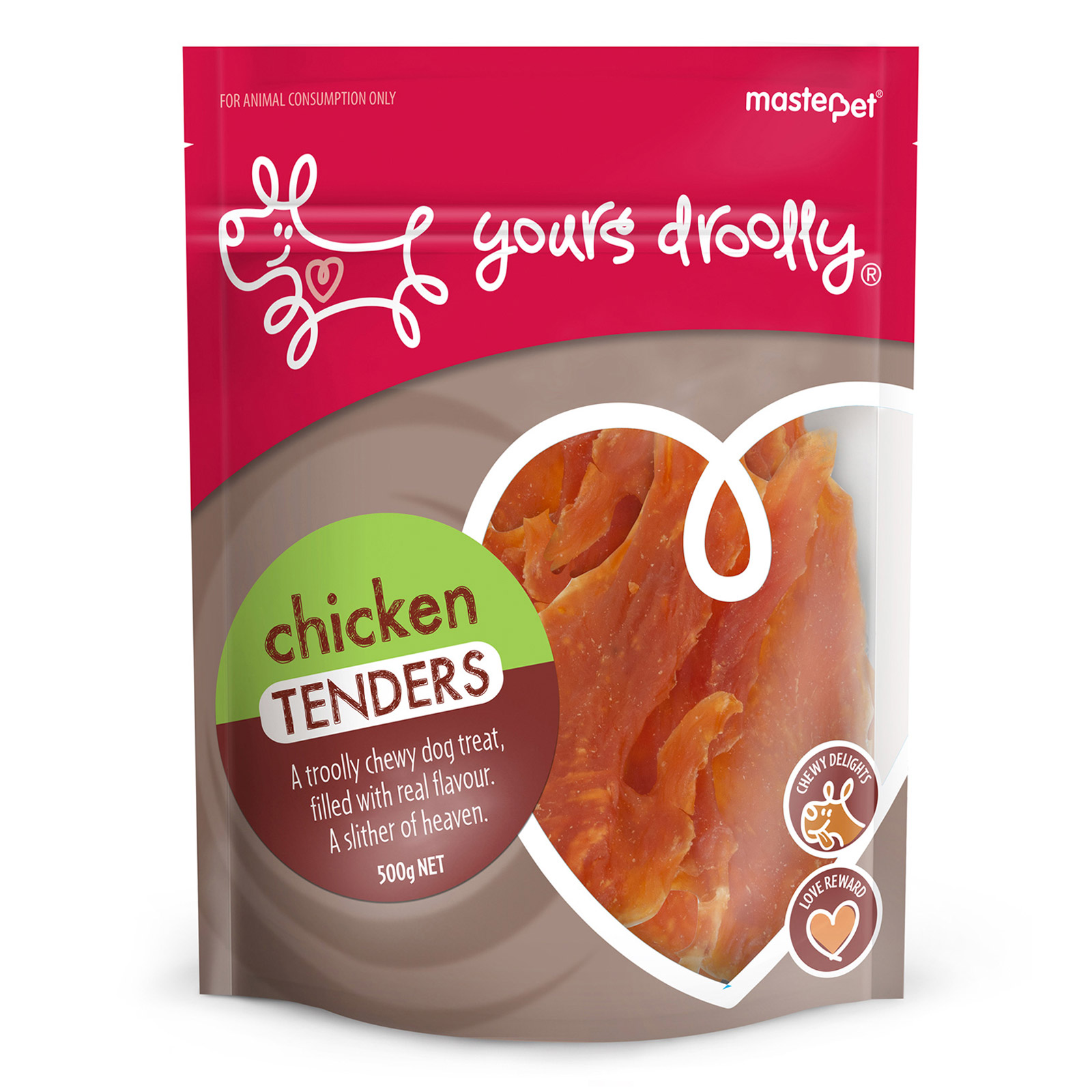 Buy Yours Droolly Chicken Tenders Treats For Dogs 500gm
