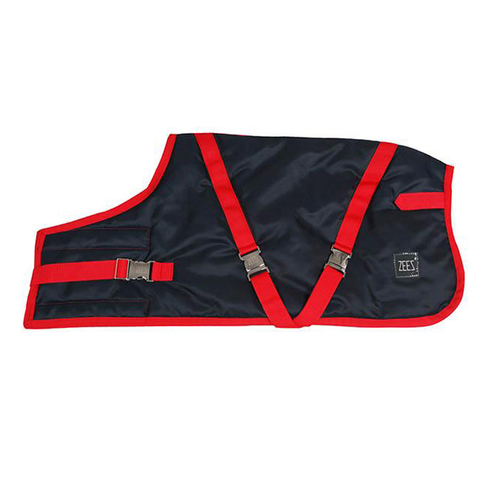 Buy ZeeZ Waterproof Supreme Dog Coat Navy Stone/Red Online