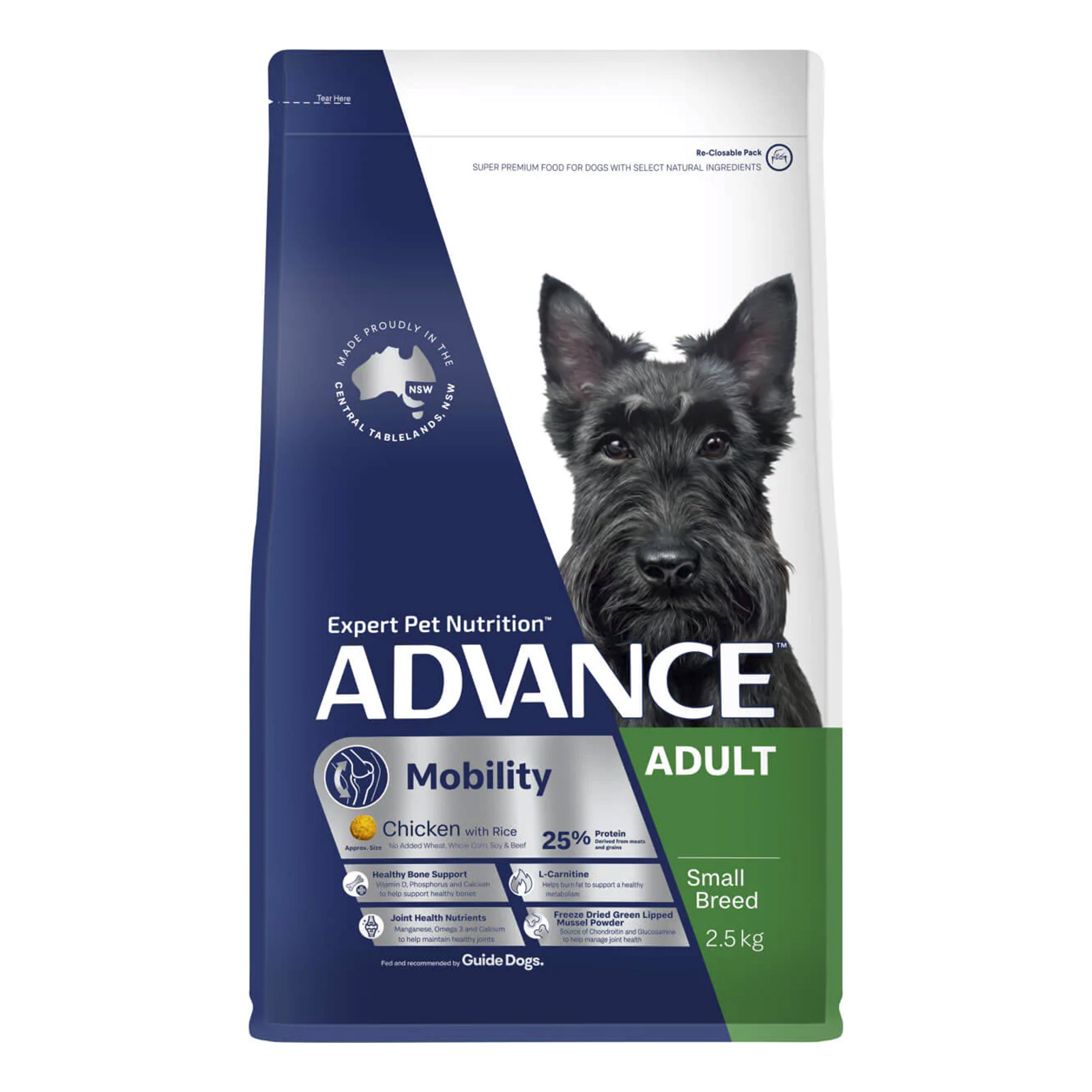 Advance Mobility Small Breed Chicken Dog Food – Dry Formula